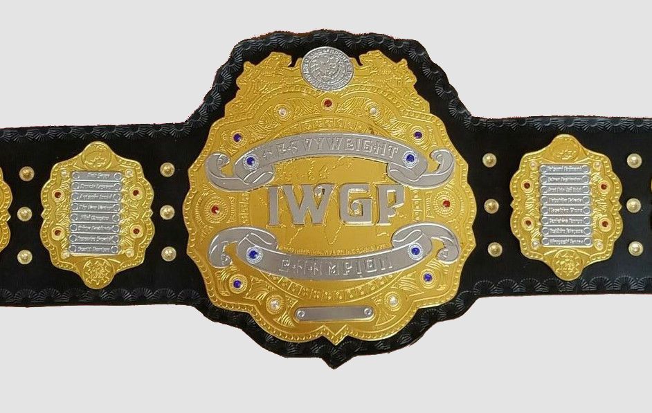 IWGP US Heavyweight Championship Gold Plated Replica Title Belt – PRO WWE TITLES