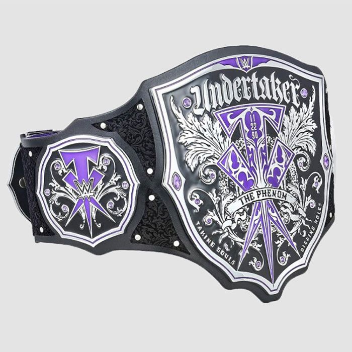 WWE Undertaker Limited Edition Legacy Championship Replica Title Belt ...