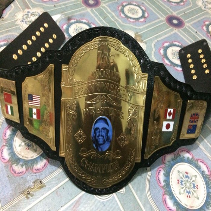 WWF Hulk Hogan 1986 Championship Replica Title Belt – PRO WWE TITLES